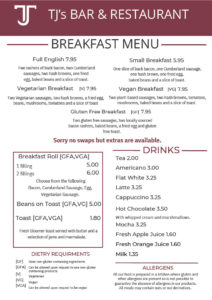 T'J's Restaurant > Lake District Campsite